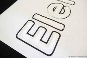 Editable My Name Collage Activity - Create Printables