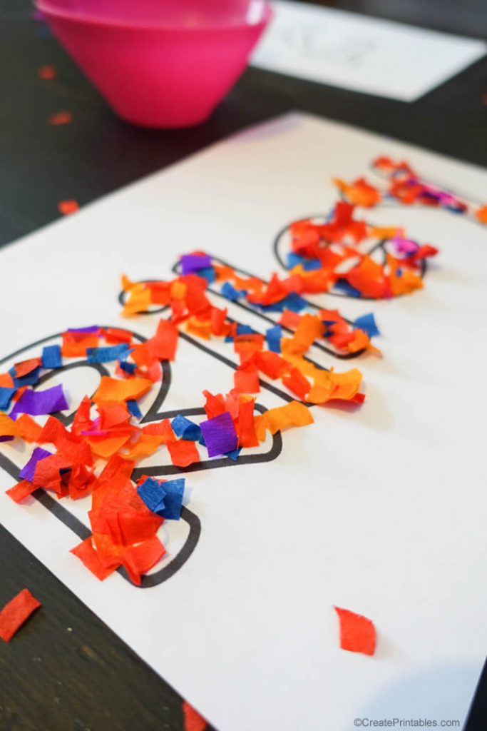 Editable My Name Collage Activity - Create Printables